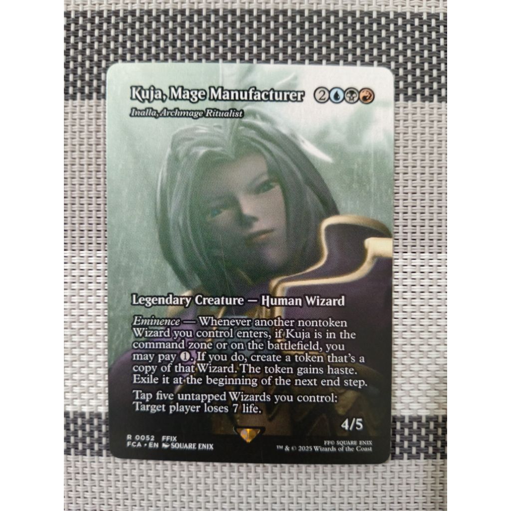 MTG - Kuja, Mage Manufacturer ~Inalla, Archmage Ritualist~ FFIX - FIN ...