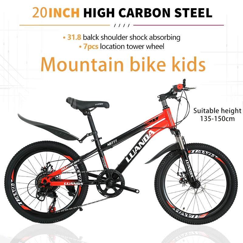 Luanda Teen Student Mountain Bike 20 Inch Mountain Bike Alloy Wheels 7 ...