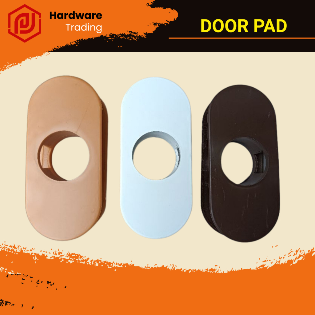 PVC PLASTIC DOOR PAD PROTECTOR / DOOR KNOB HOLE | Shopee Malaysia