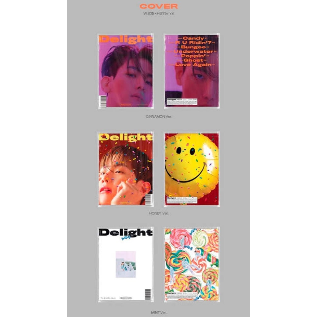 Baekhyun Delight Album (Unsealed) | Shopee Malaysia