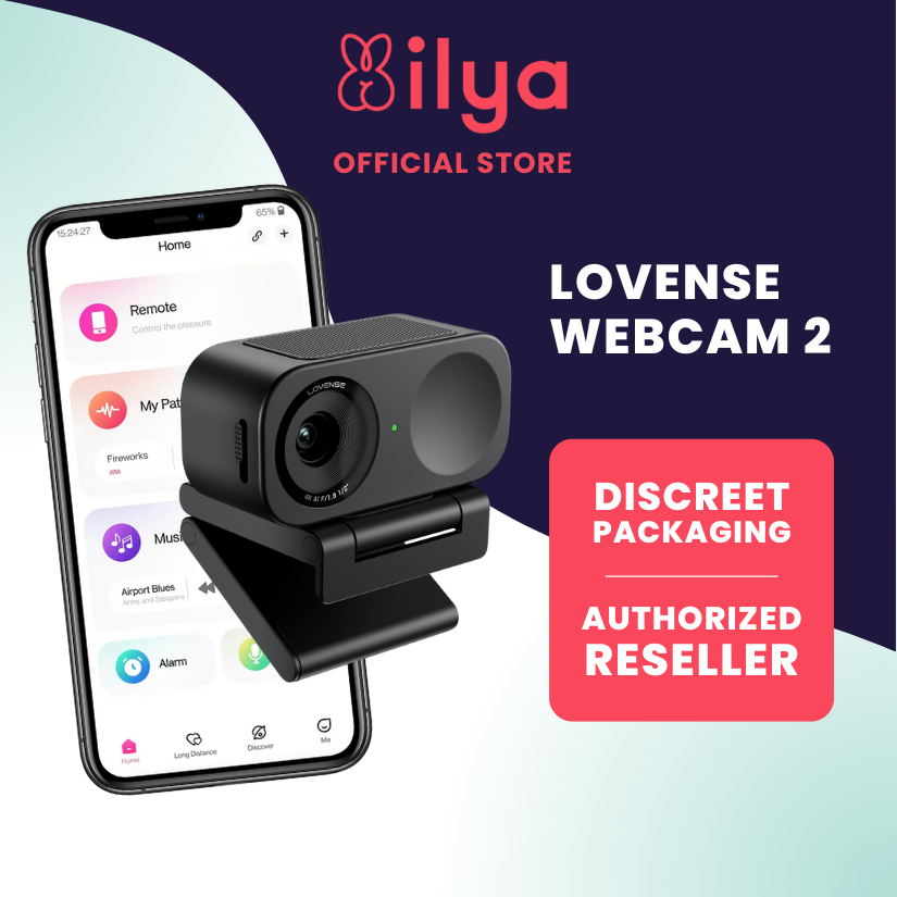 Lovense Webcam 2 (Ultra HD 4K Live Streaming Webcam) | Shopee Malaysia