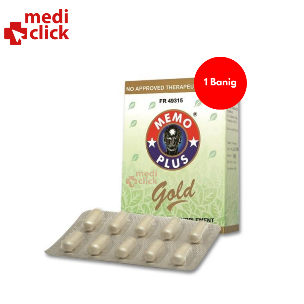 Memo Plus Gold - 10 CAPSULES | Shopee Malaysia