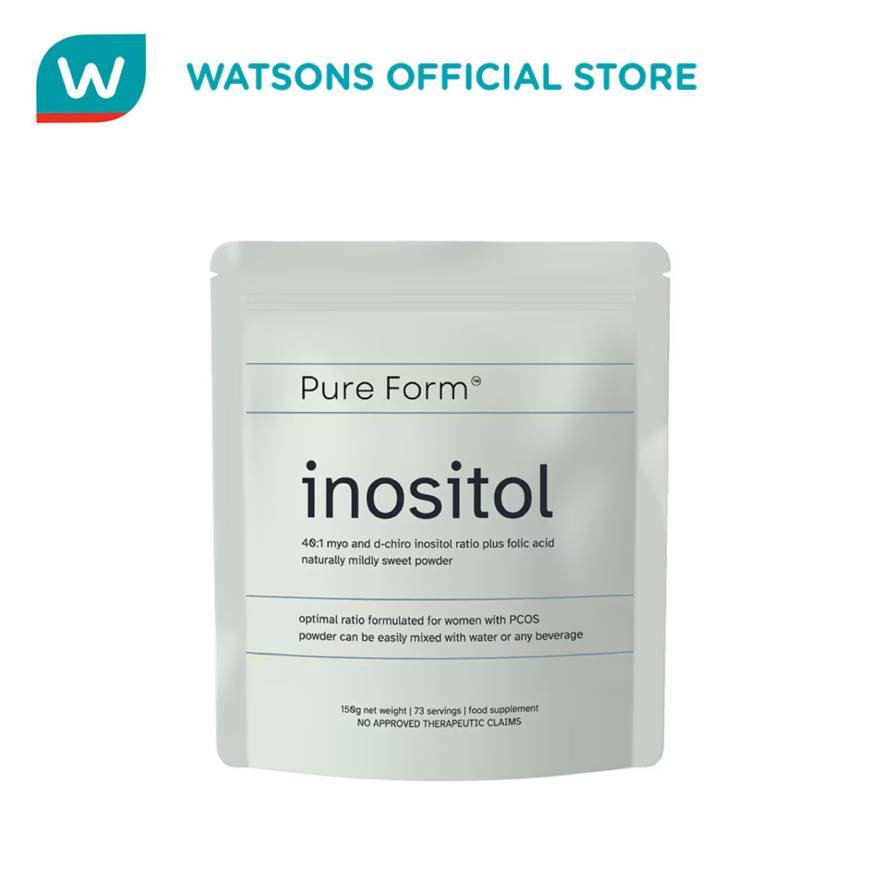PURE FORM Inositol 40:1 Myo and D-chiro Folic Acid Naturally Mildly ...