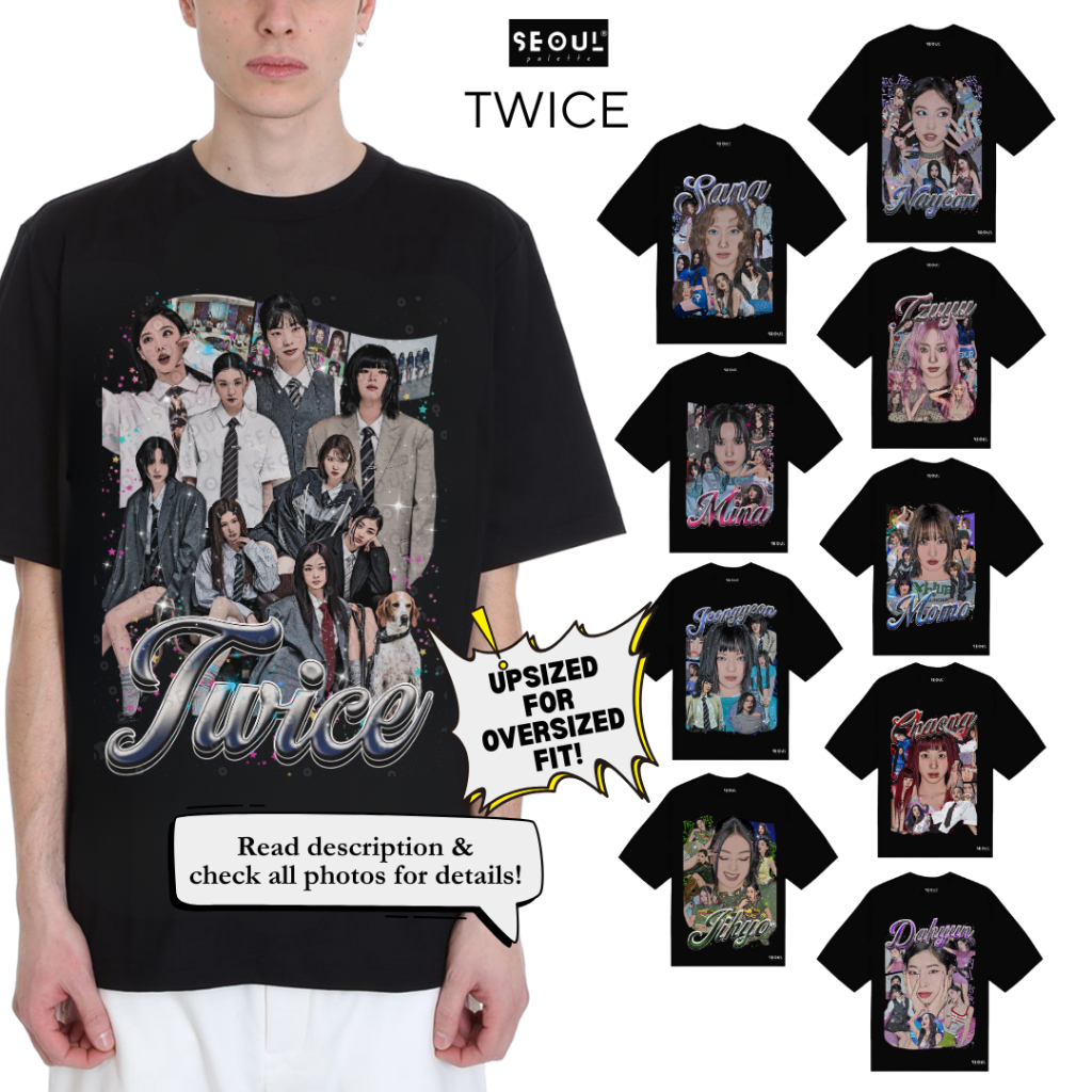 Twice Shirt V2 ONCE Kpop Shirt Vintage Graphic Tee Shirt Cotton Unisex ...