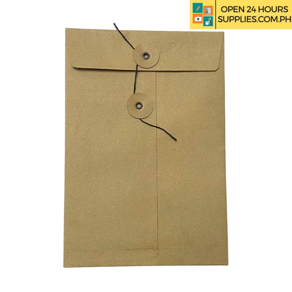 Kraft Catalog Envelope w/ String 6x9 | Shopee Malaysia