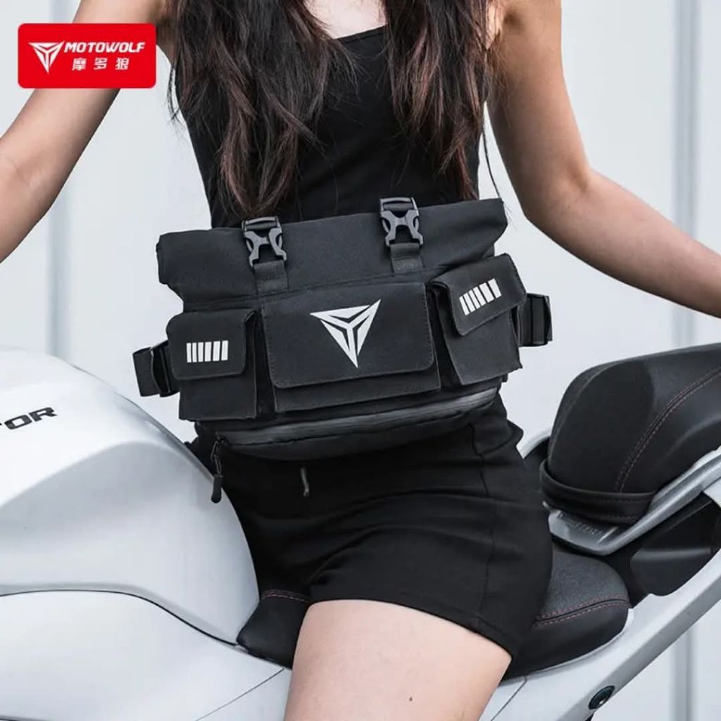 MOTOWOLF 0721C waterproof beltbag | Shopee Malaysia