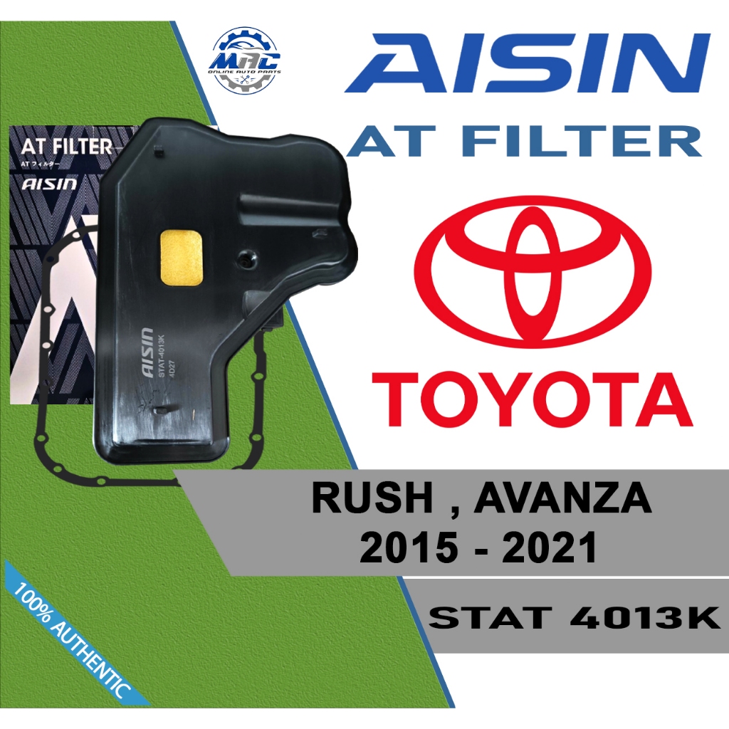 AISIN AUTOMATIC TRANSMISSION FILTER w/ GASKET FOR TOYOTA RUSH , AVANZA ...