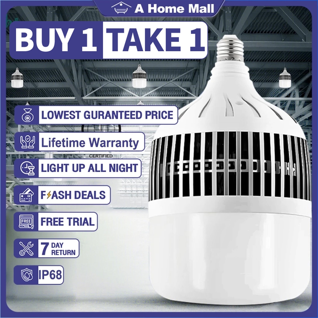 A Home LED Fin Bulbs Light 800W 1000W 1200W Highlight Waterproof E27 ...