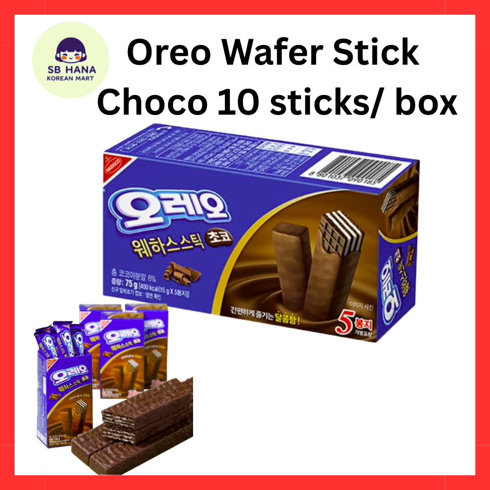 Oreo Choco Wafer Sticks 10 pcs/box 150g - Classic Cream Sandwiched ...