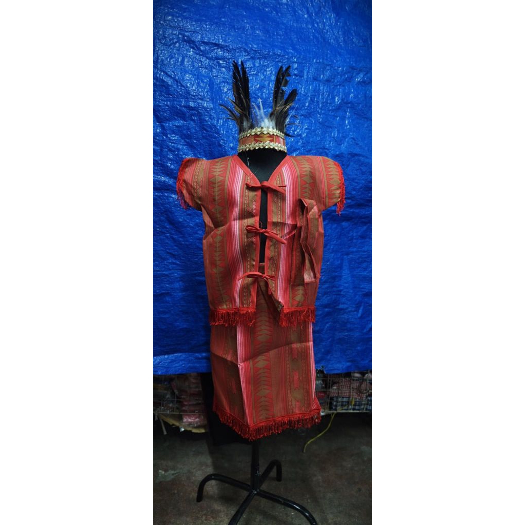 Igorot Costume for Boy and Girl with headress (complete set) | Shopee ...