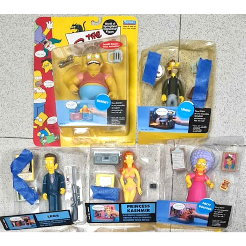 {GOT} The Simpsons Barney Lenny Legs Princess Kashmir Patty Action ...
