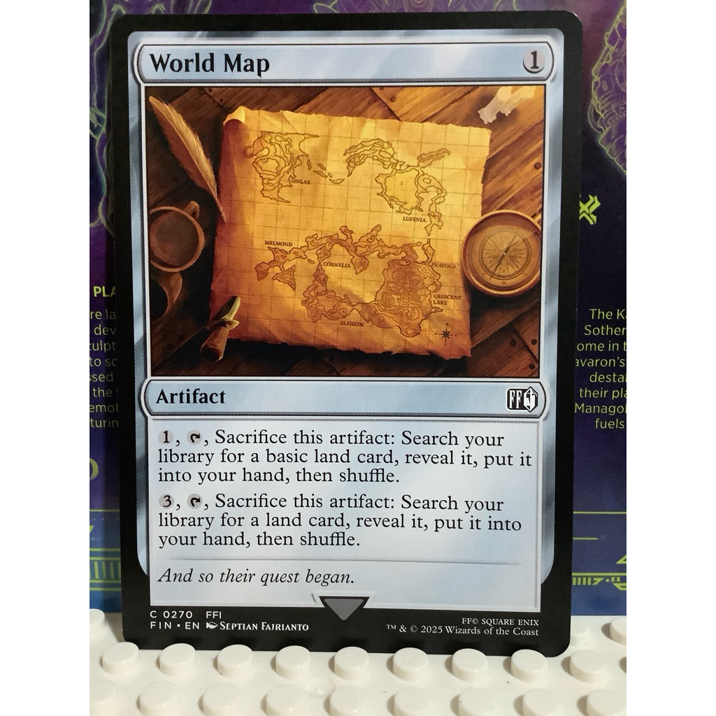 MTG - World Map (Universes Beyond: Final Fantasy) - {Common - Colorless ...