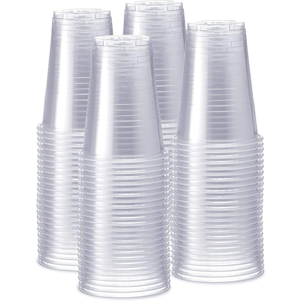 Magnolia Disposable Plastic Cups 12 oz (50 pieces) | Shopee Malaysia