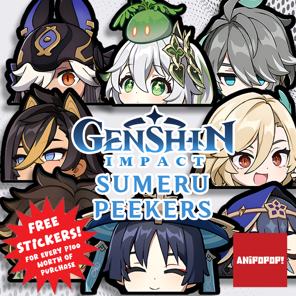 Genshin Impact Peeker Stickers, Sumeru waterproof vinyl for tumblers ...