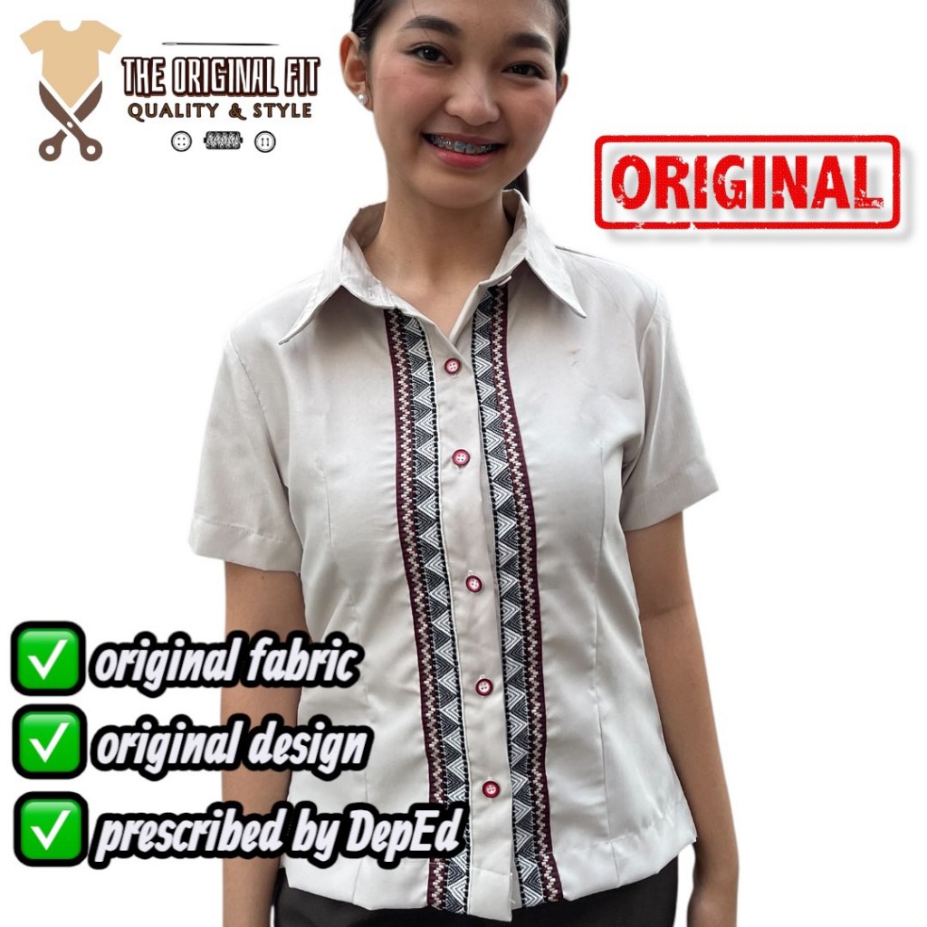 !️ 2025-2026 NEW DepEd Female Teacher RTW MONDAY Uniform (with slit) NO ...