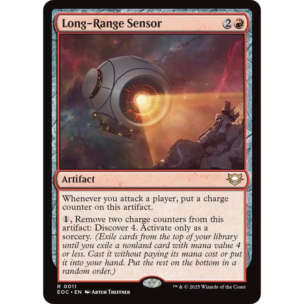 Long-Range Sensor - Commander: Edge of Eternities (EOC) MTG | Shopee ...