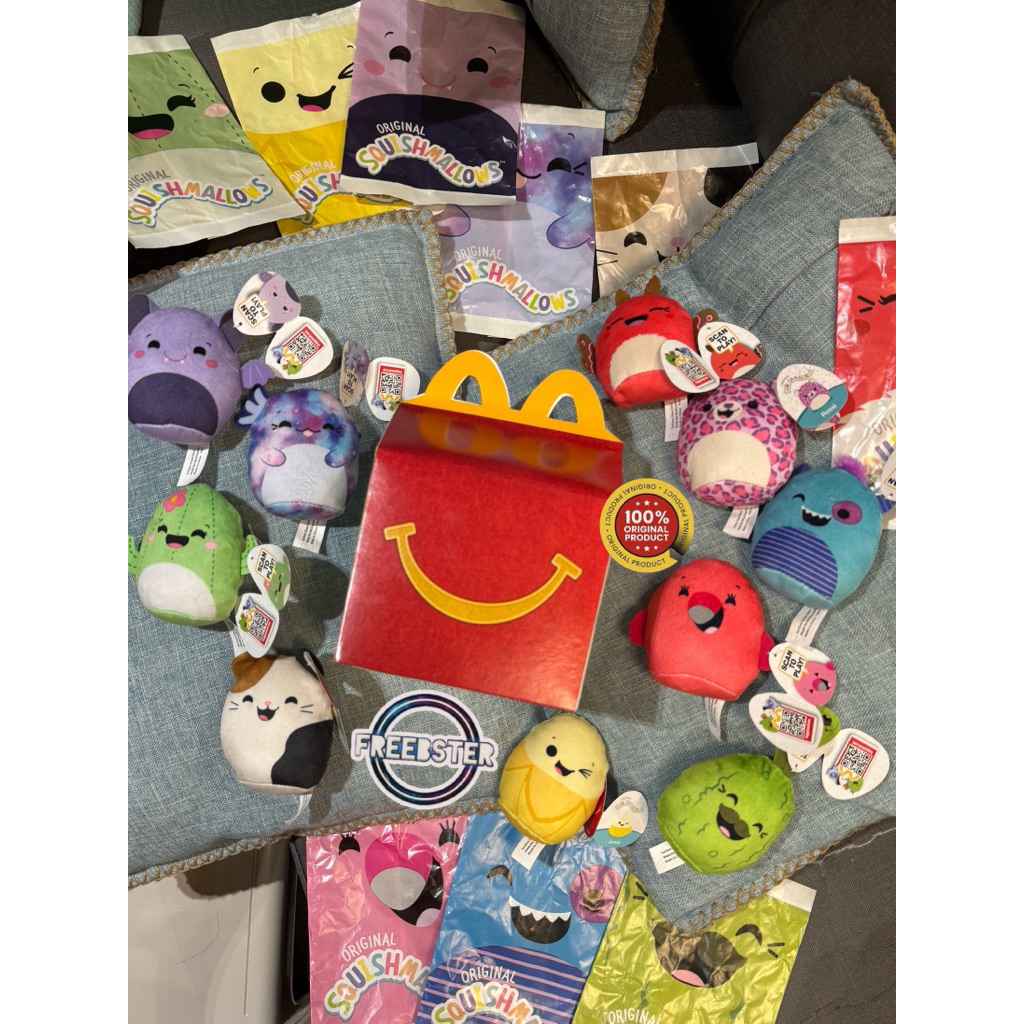 McDonalds Squishmallows Happy Meal | Shopee Malaysia