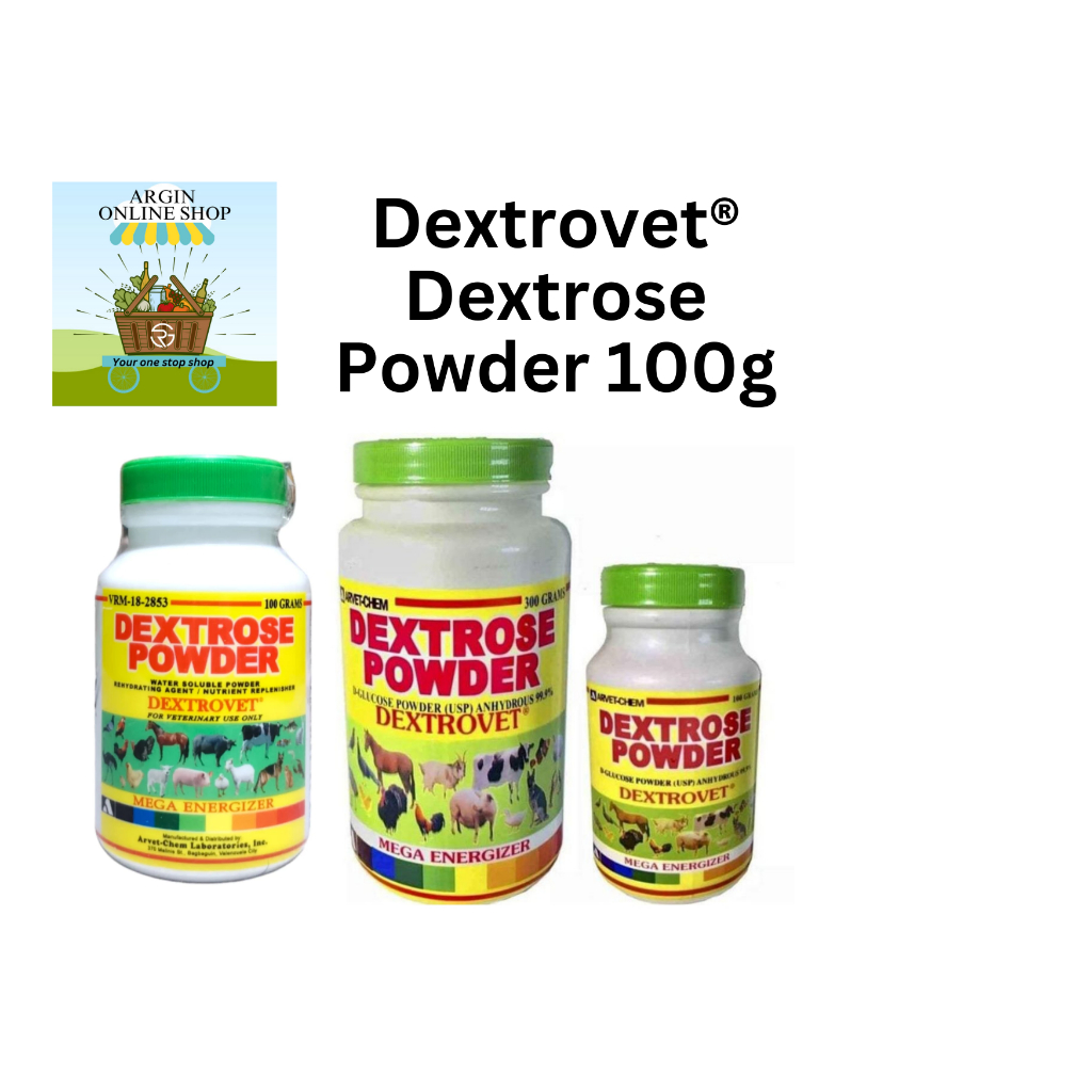Dextrovet Dextrose Powder 100g | Shopee Malaysia