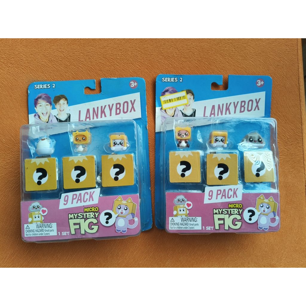 LankyBox Micro Mystery Fig Mini Figure Set - 9pk Toy New With Box ...