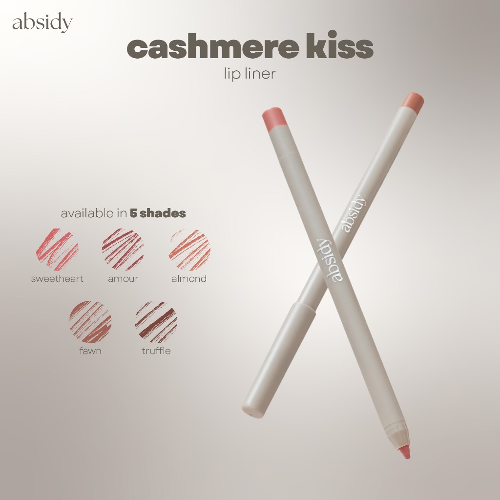 Absidy Cashmere Kiss Lip Liner | Shopee Malaysia