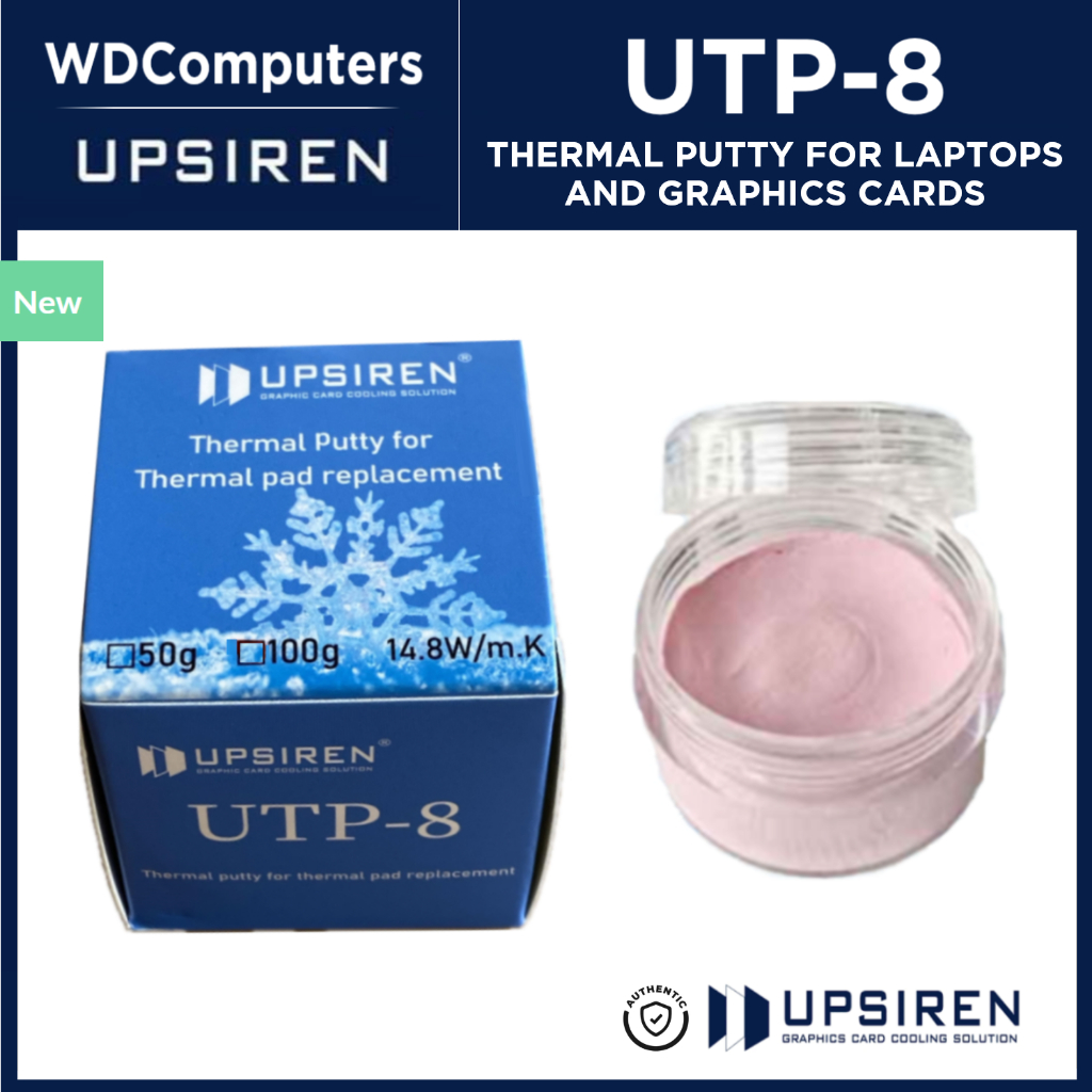 UPSIREN UTP-8 14.8w/mk Thermal Putty for Graphics Cards Laptops Electronics High Performance TIM ...