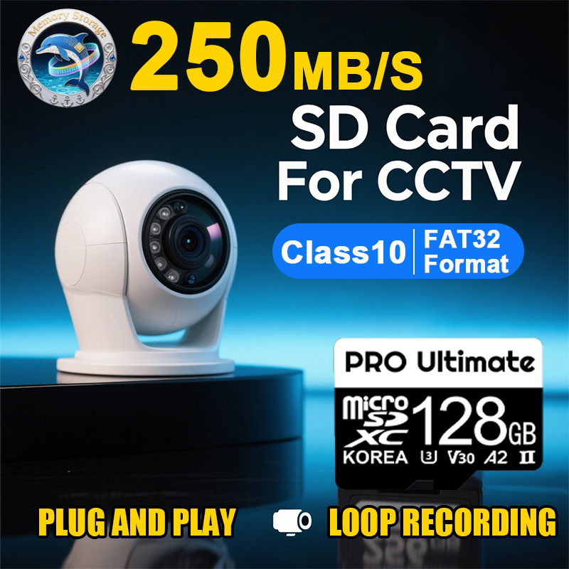 Memory card for cctv 4K HD Recording FAT32 Format Class10 cctv memory card v380 | Shopee Malaysia