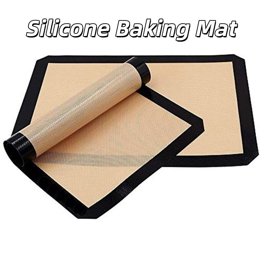 Non Stick Silicone Baking Mat Pad Baking Dough Mat Baking Tray Baking ...
