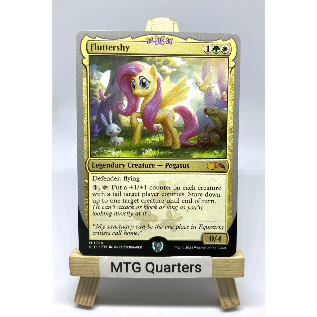 MTG Proxy Card - Fluttershy | Secret Lair Drop (SLD) | Shopee Malaysia