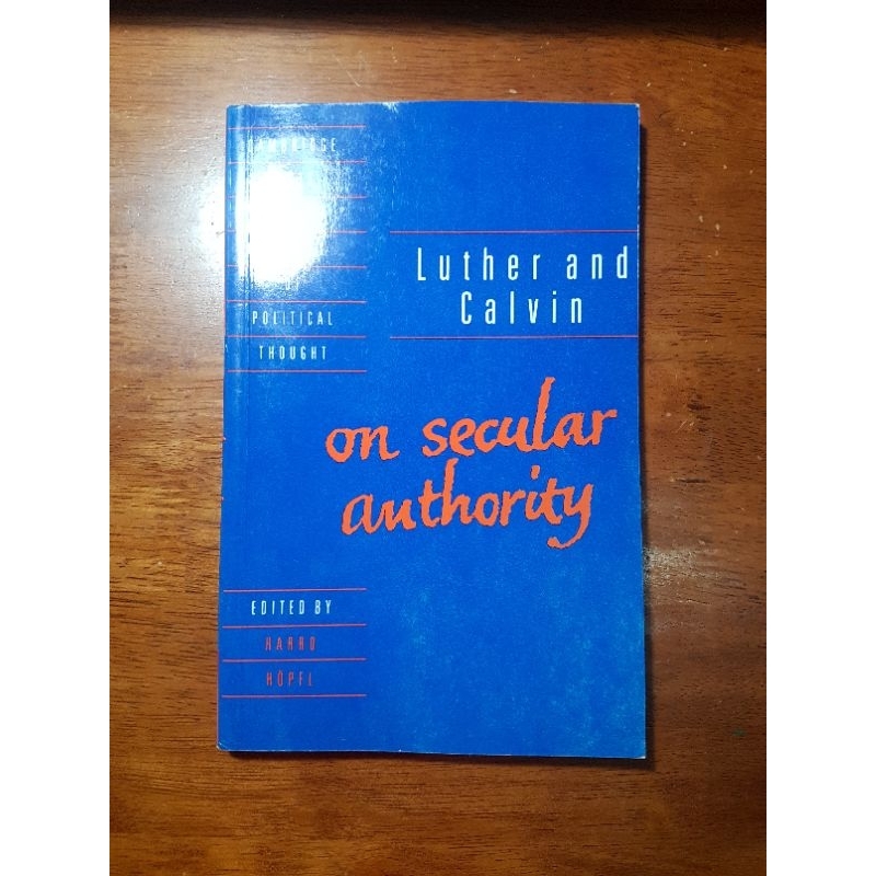 On Secular Authority by Martin Luther and John Calvin | Shopee Malaysia
