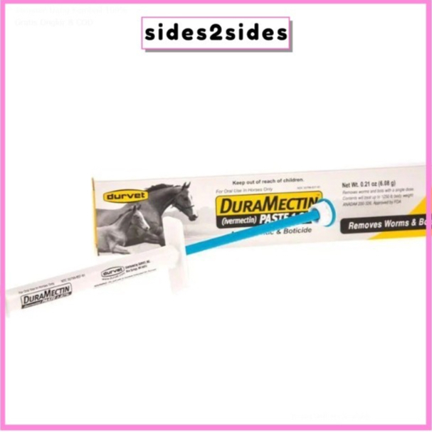 Sides2sides Durvet Duramectin Paste for Horse Dewormer, 1 Tube, 0.21 oz ...