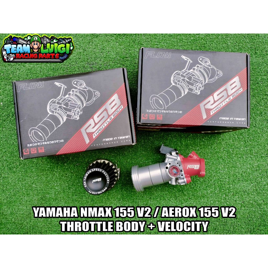 RS8 YAMAHA NMAX 155 V2 / AEROX 155 V2 THROTTLE BODY WITH MANIFOLD ...