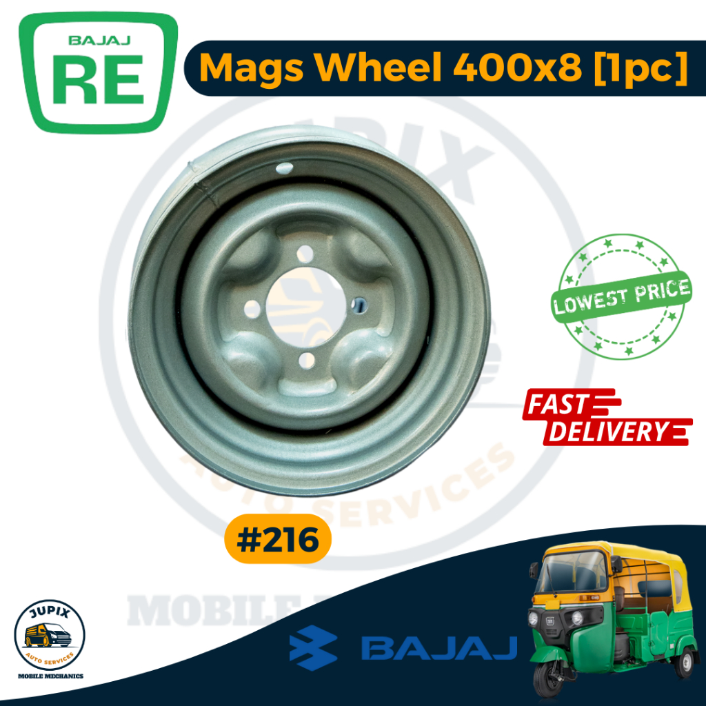 Bajaj RE - Mags Wheel 800x4 1pc [ 216] | Shopee Malaysia