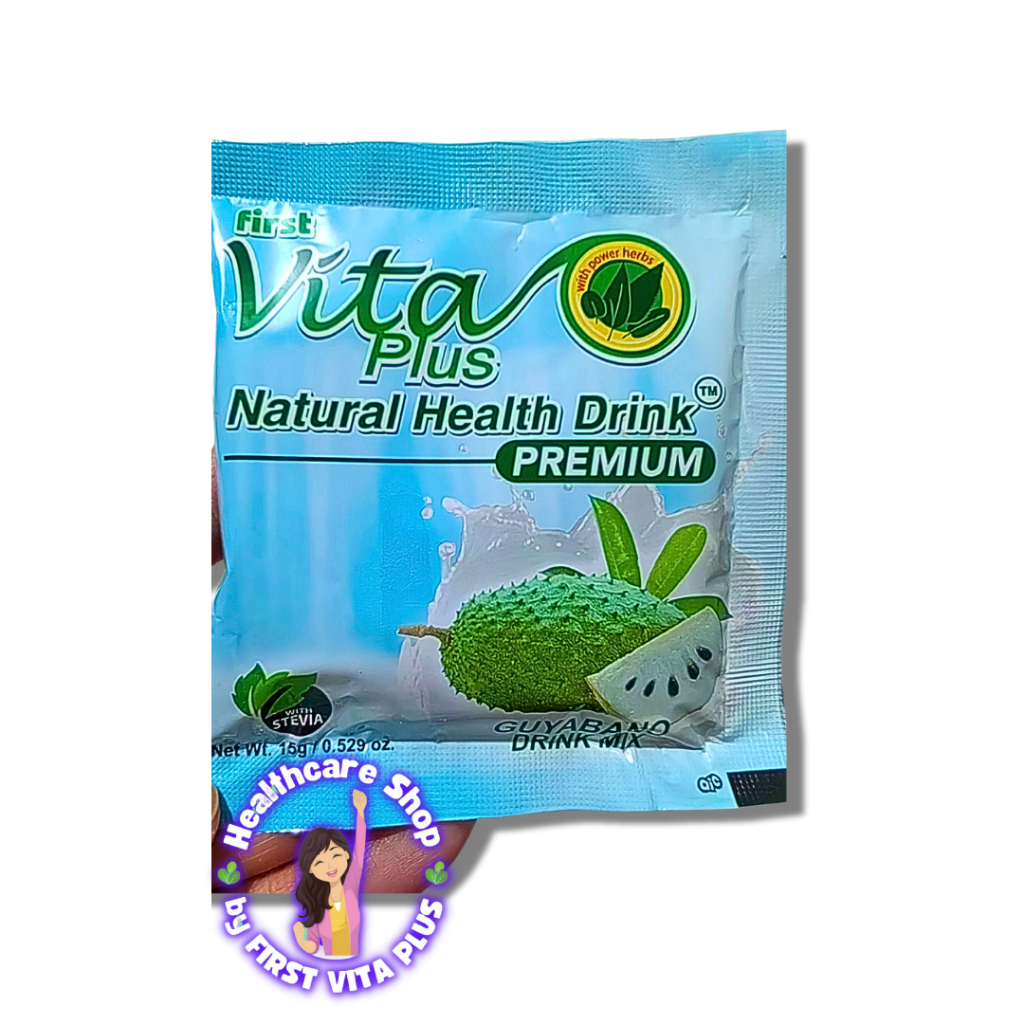 First Vita Plus Guyabano Premium sweetened with Stevia in sachet ...