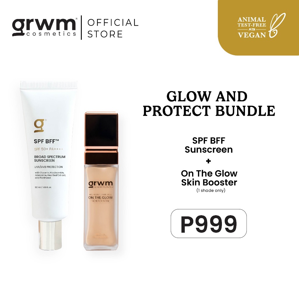 GRWM Cosmetics 10.10 Glow and Protect Bundle | Shopee Malaysia