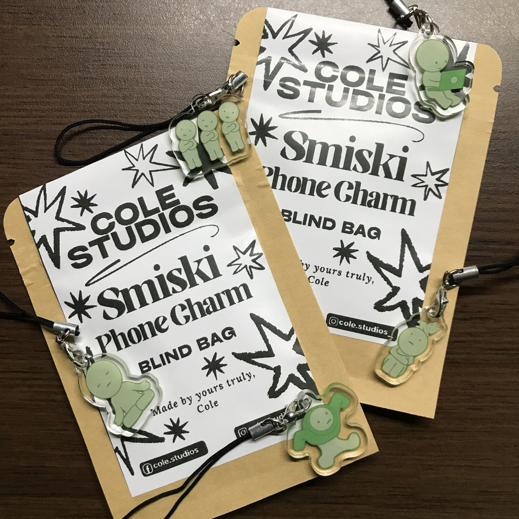 Smiski (._.)` | BLIND BAG Phone Charm Keychain | Shopee Malaysia