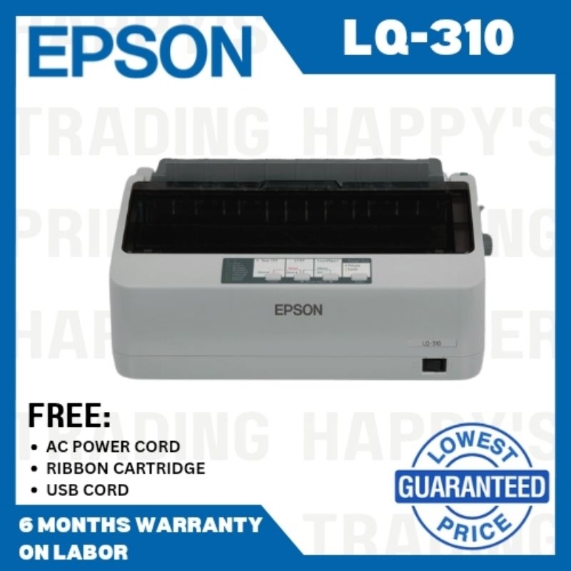 EPSON LQ-310 DOT MATRIX PRINTER COMPLETE SET | Shopee Malaysia