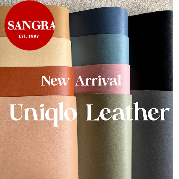 1 METER SANGRA UNIQLOS LEATHER SOFT, SMOOTH, MATT FINISHED | Shopee ...