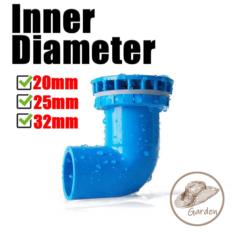Drain Elbow Aquarium Outlet Water Tank Fitting Elbow Joint drainage ...