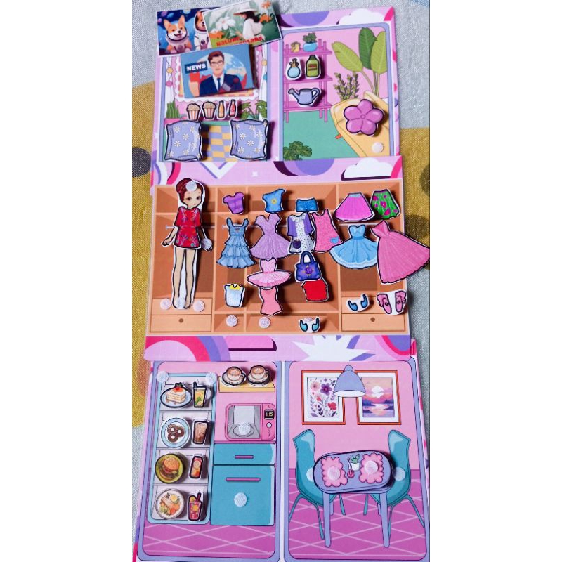paper doll bini sheena | Shopee Malaysia