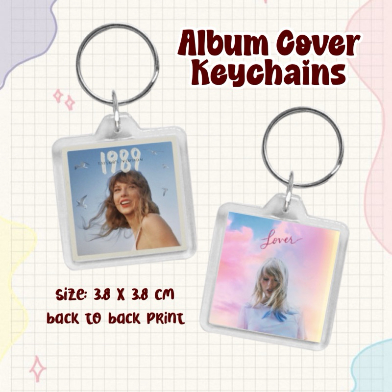 Taylor Swift Album Cover Keychains | Shopee Malaysia
