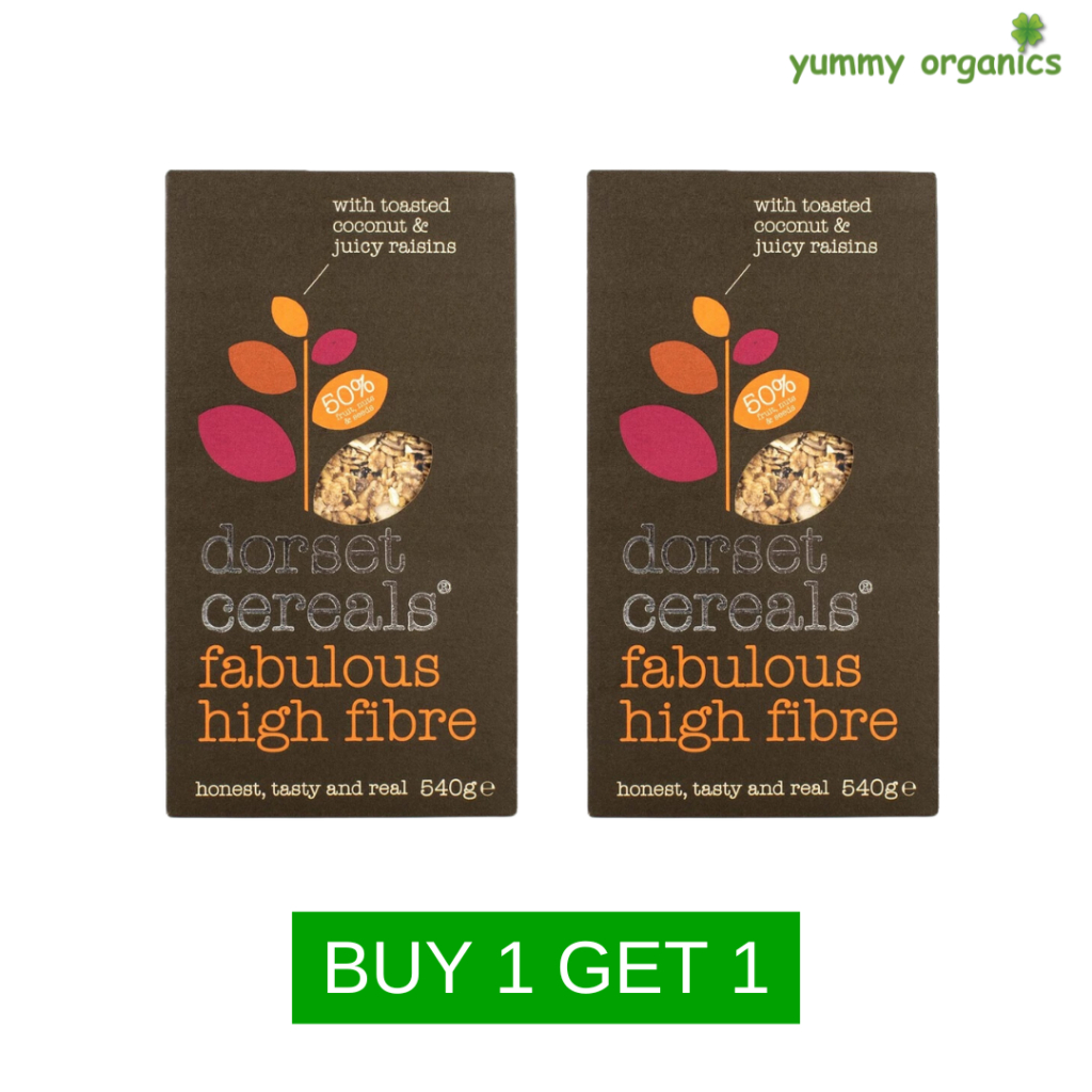 DORSET CEREALS SUPER HIGH FIBRE MUESLI 560G B1T1 DENTED BOX EXPIRY July ...