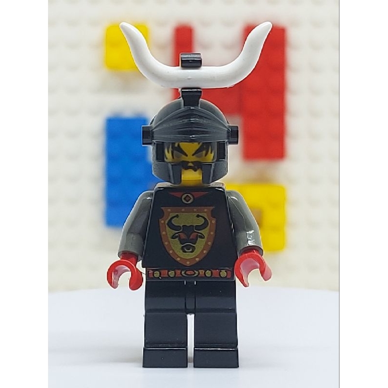 LEGO Castle - Knights Kingdom I - Cedric the Bull (Robber Chief), Horns ...