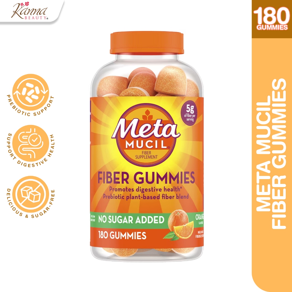 Metamucil Fiber Gummies 180 Gummies - For a Good Digestion | Shopee ...