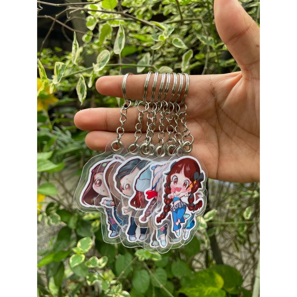 BINI Chibi Laminated Keychain | Salamin Salamin | Shopee Malaysia