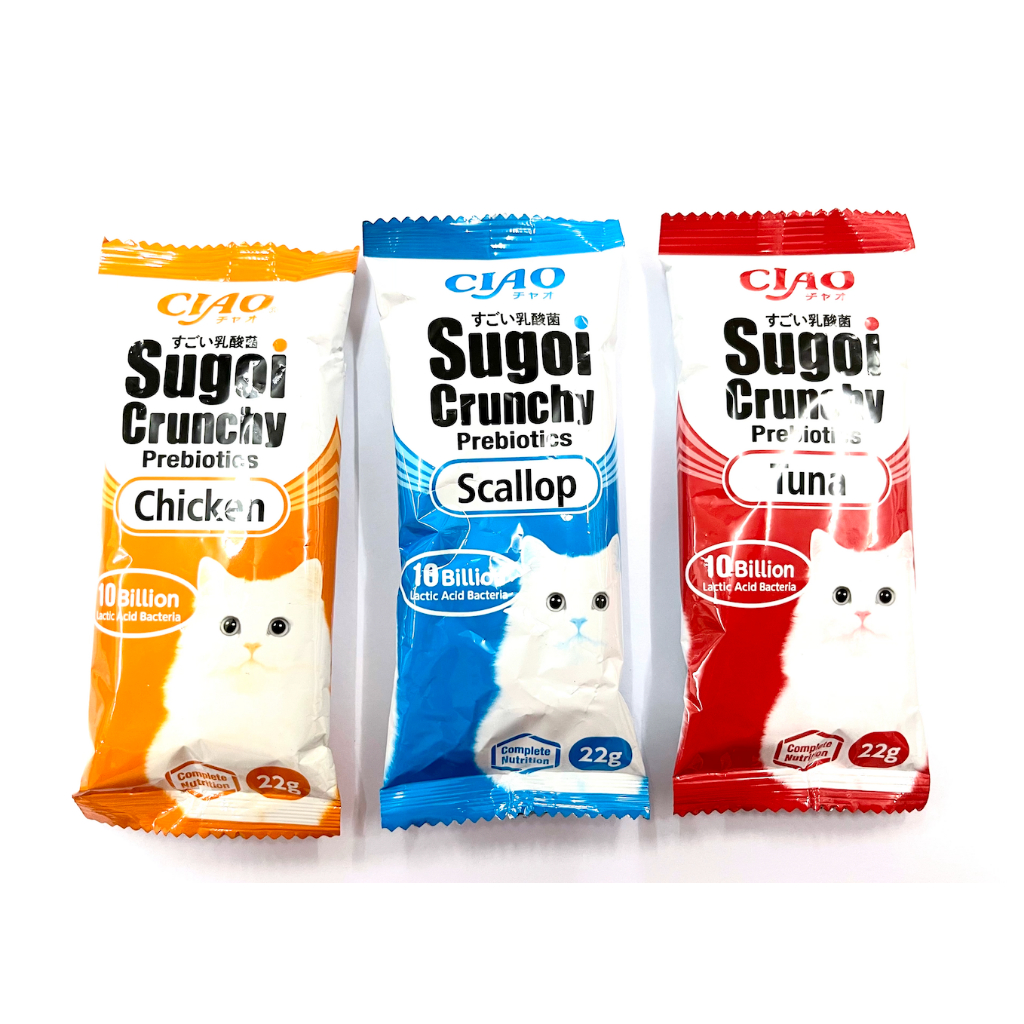 CIAO SUGOI CRUNCHY PROBIOTICS Complete Nutrition Adult Dry Cat Food (1 ...