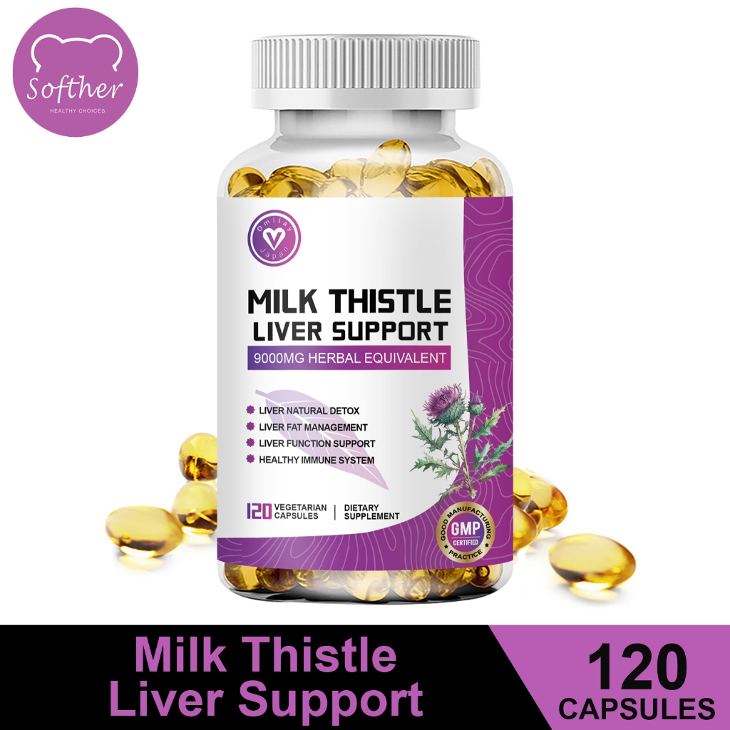 SOFTHER Milk Thistle Essentiale Forte Capsule for Liver Liveraide ...