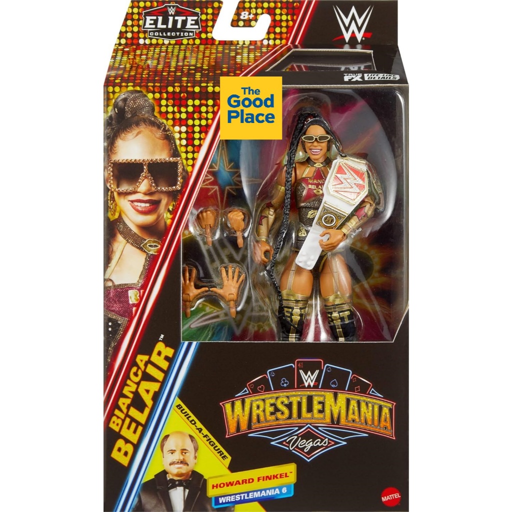 MATTEL WWE Elite WrestleMania Vegas Bianca Belair With with Howard ...