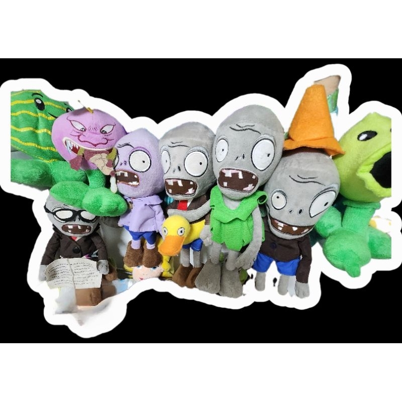 Plants VS Zombie and LIMITED Collectible Plushies Toys | Shopee Malaysia