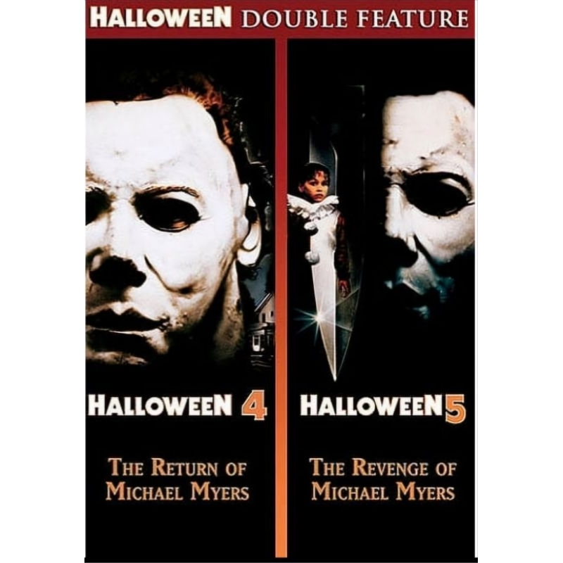 HALLOWEEN 4 & 5 DOUBLE FEATURE [CLASS-A DVD] | Shopee Malaysia