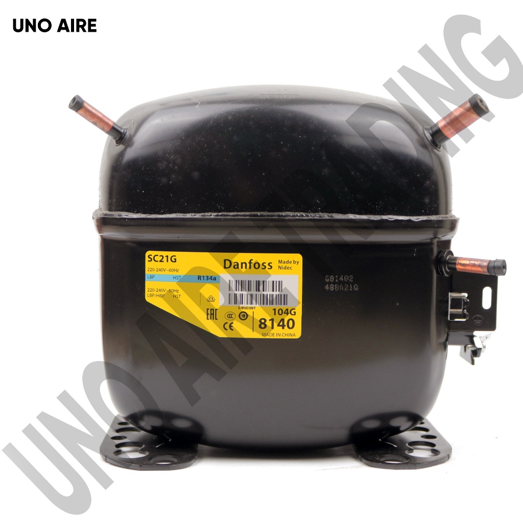 Compressor SC21G 220-240V 50Hz LBP/HBP 13,5kg 5/8HP power input 643W ...